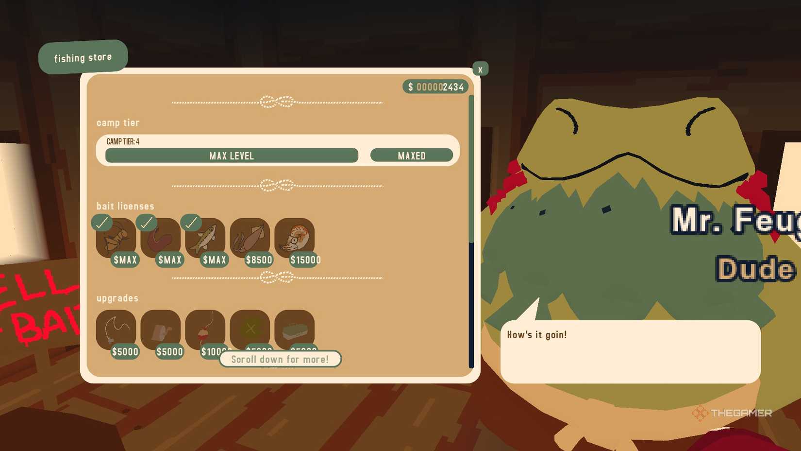 Complete Bait Guide In Webfishing