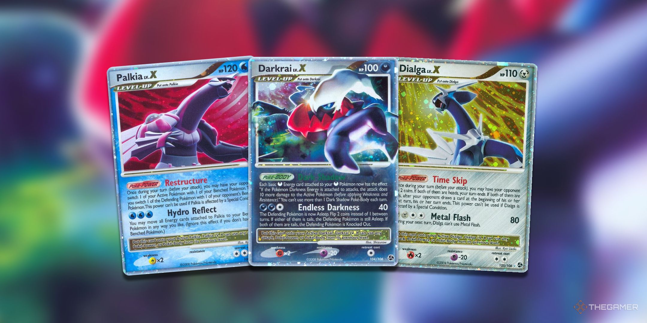 Game Pokemon Cards Level X