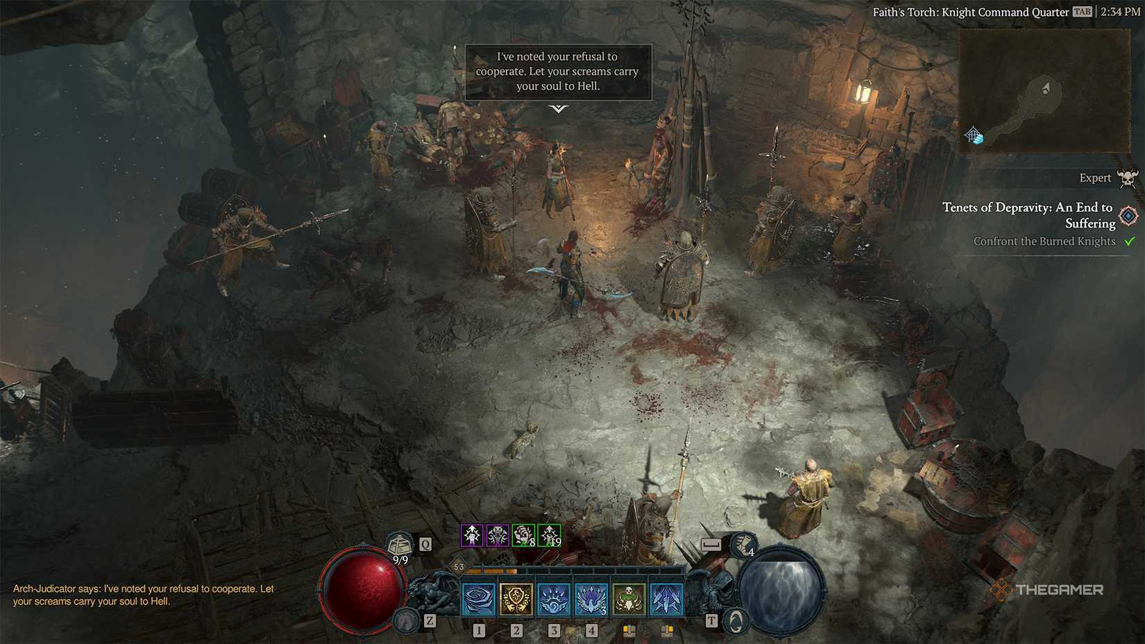 How To Complete Every Quest In The Tenets Of Depravity Questline In ...