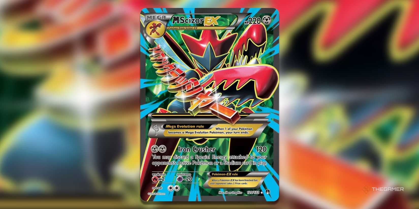 scizor mega evolution card