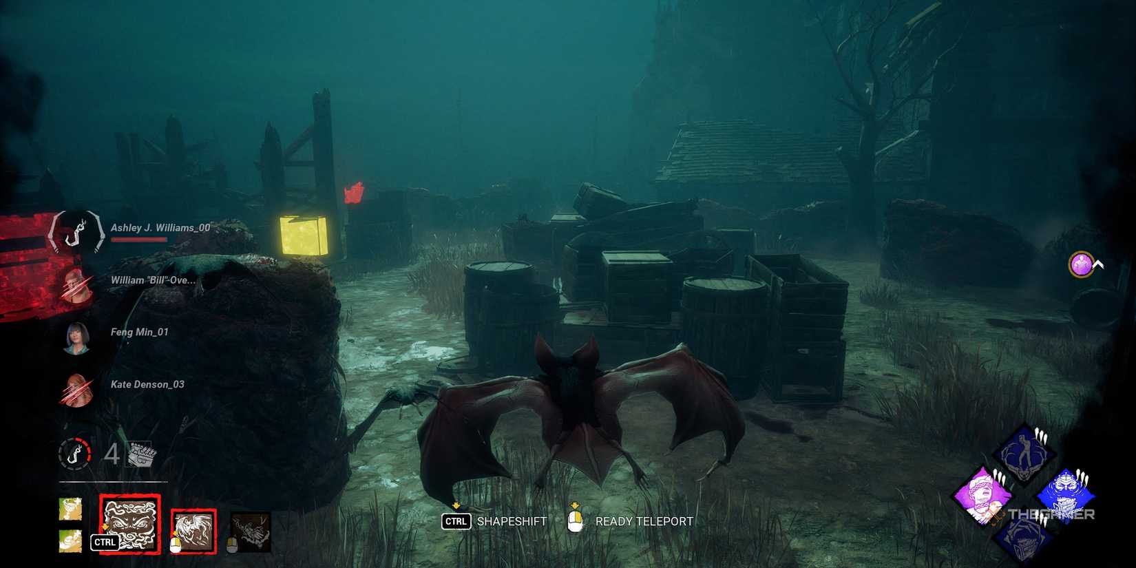 dracula bat form dbd