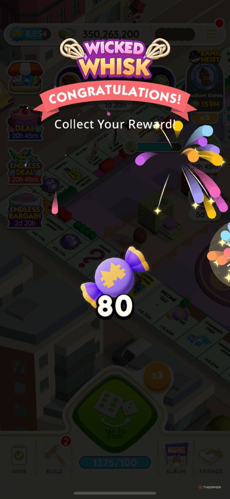 All Wicked Whisk Rewards (October 22-23) In Monopoly Go