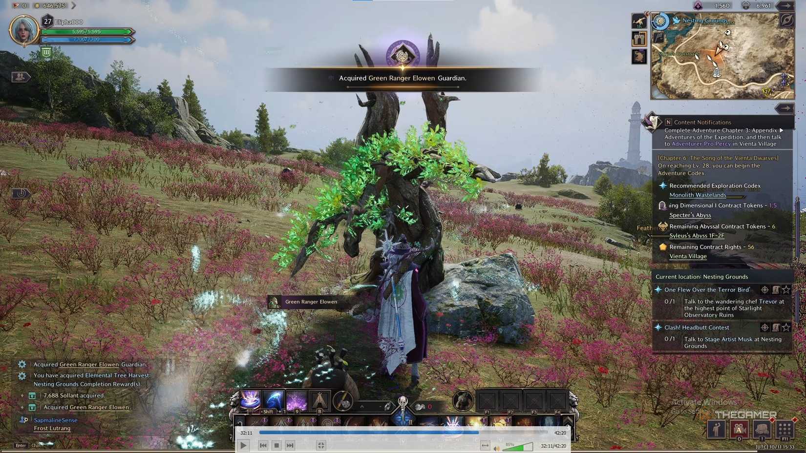 How To Get The Green Ranger Elowen In Throne And Liberty