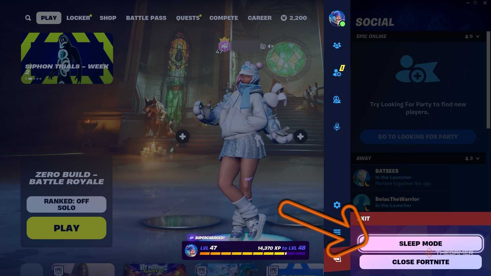 How To Disable Sleep Mode In Fortnite