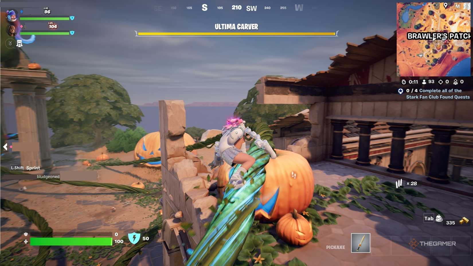 How To Travel Distance On Grind Vines In Fortnite: Chapter 5 Season 4