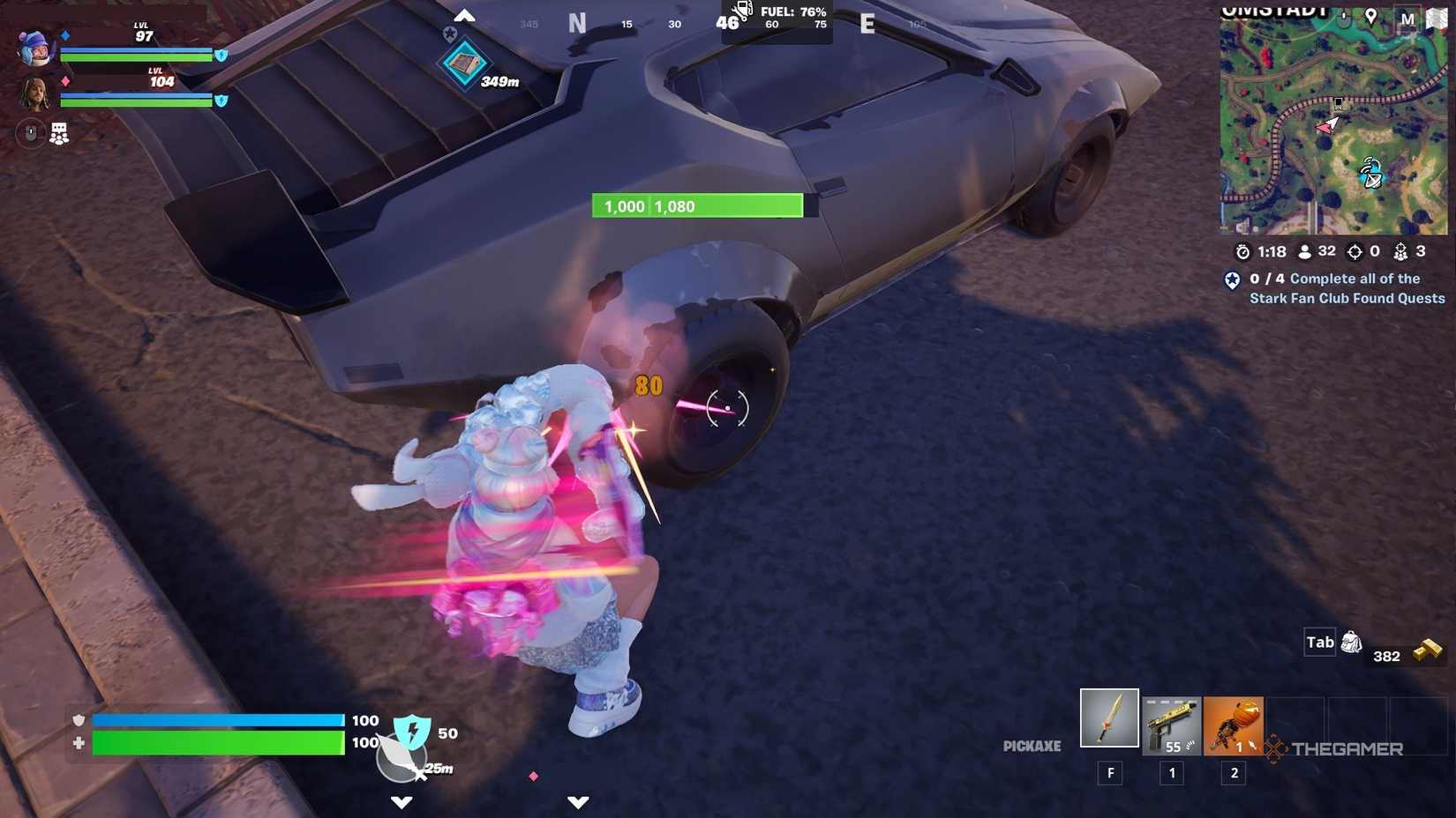 How To Slash Tires In Fortnite