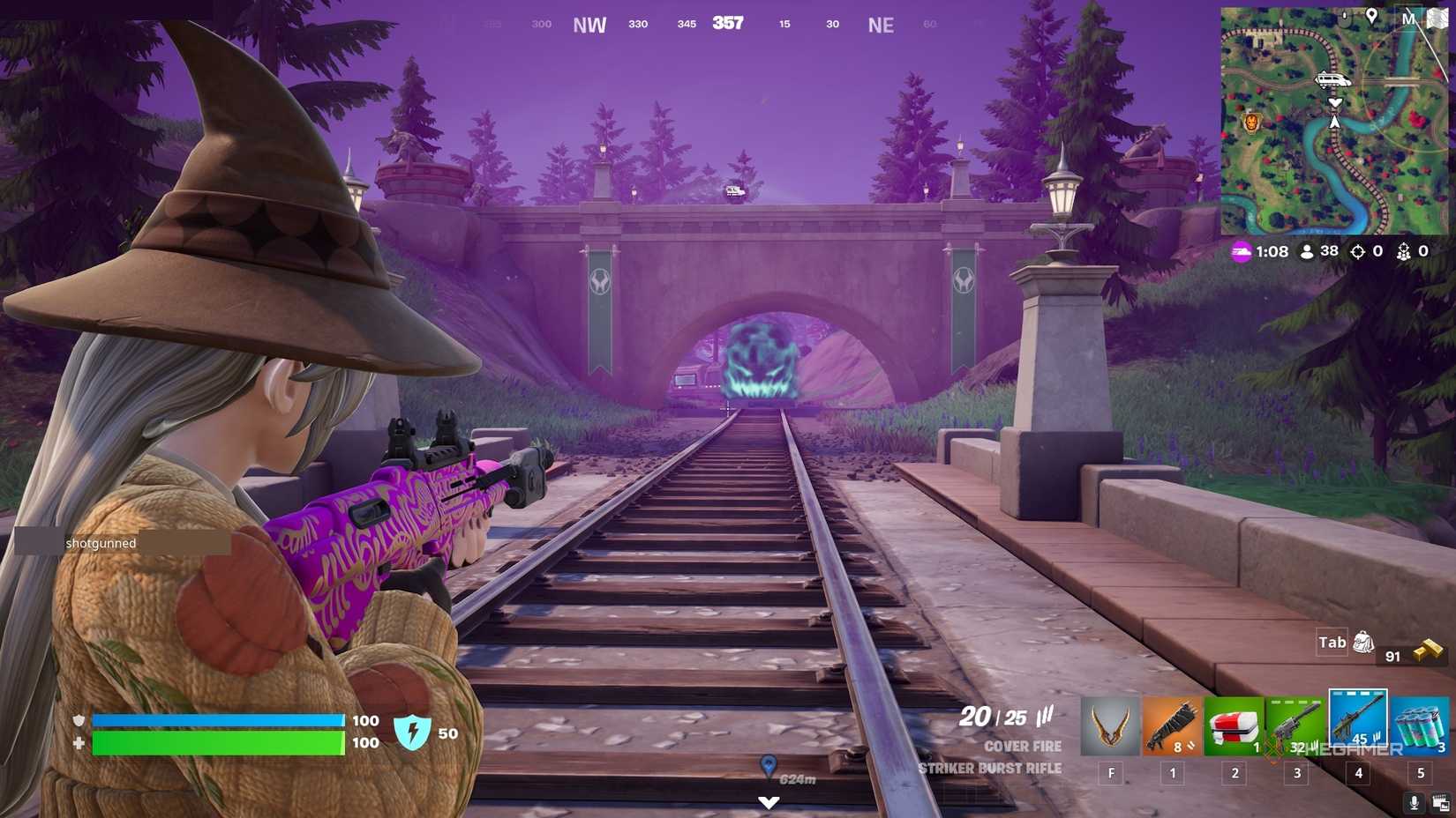 How To Travel Distance On The Ghost Train In Fortnite
