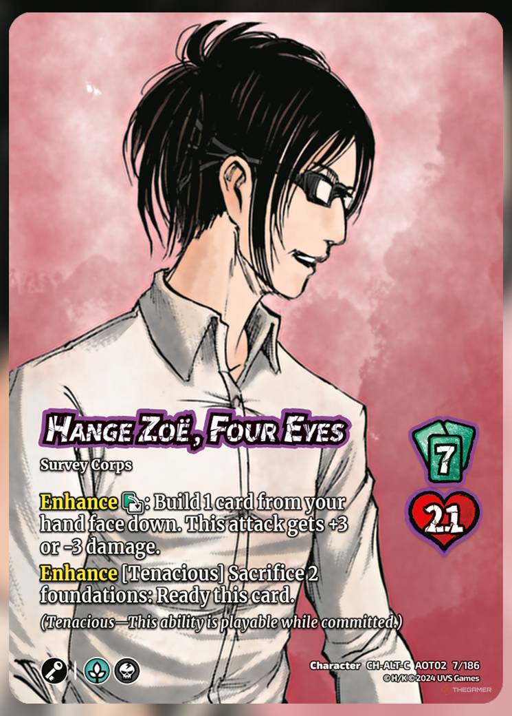 Attack On Titan: Origins Of Power Alt-Art Character Card Reveals ...