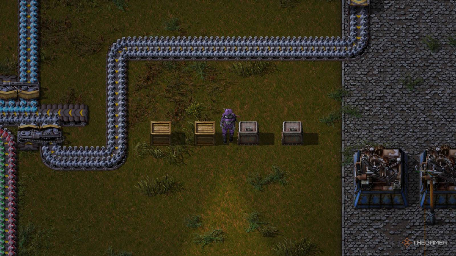 How To Move And Destroy Items In Factorio