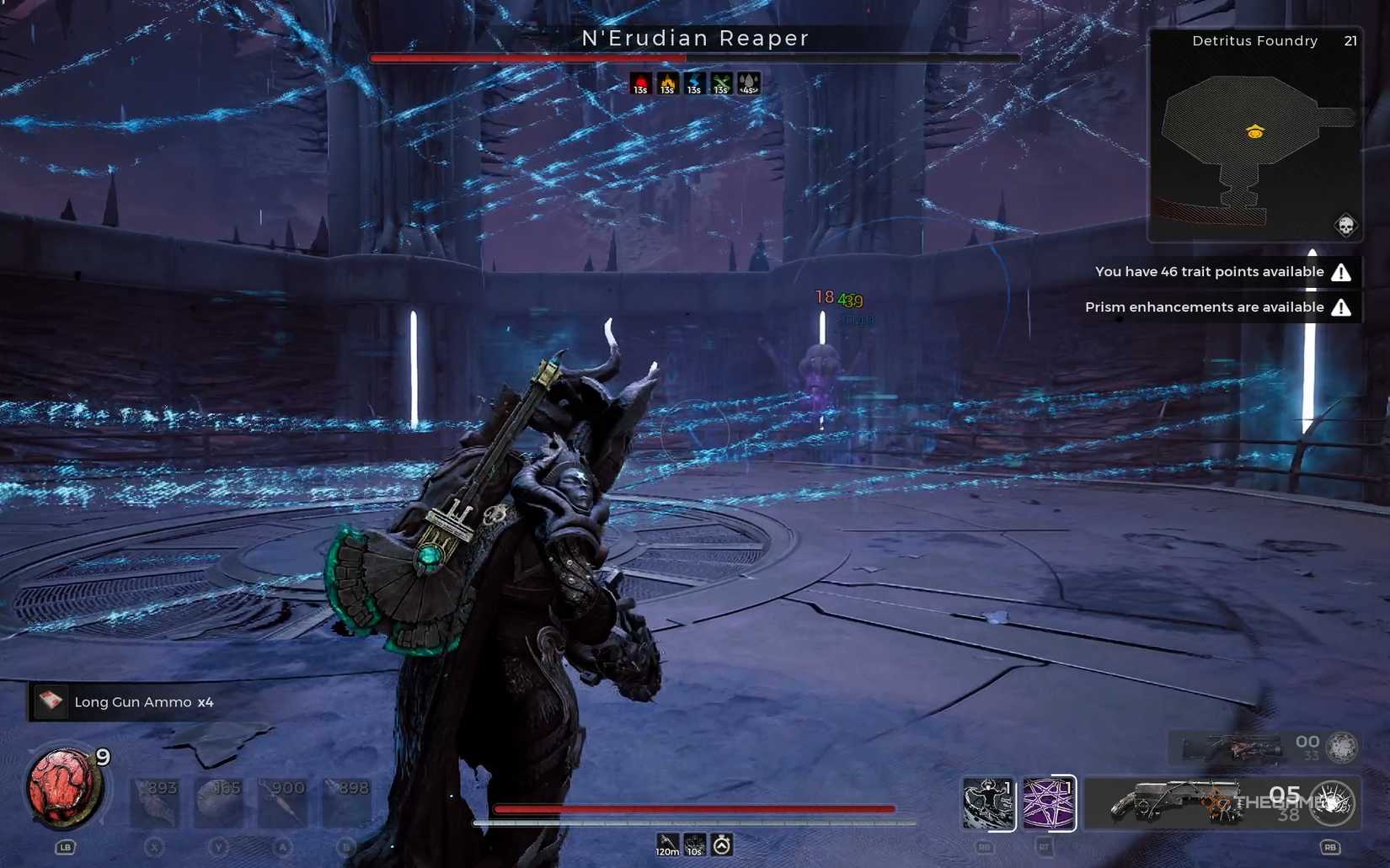 How To Beat The N'Erudian Reaper Boss In Remnant 2: The Dark Horizon