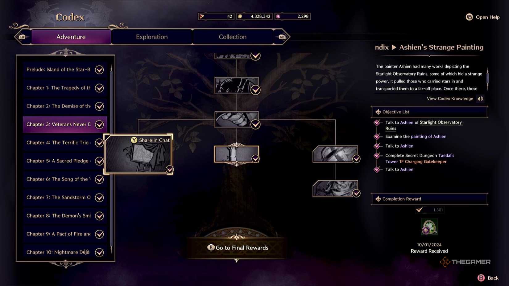 All Rewards From Teadal's Tower In Throne And Liberty