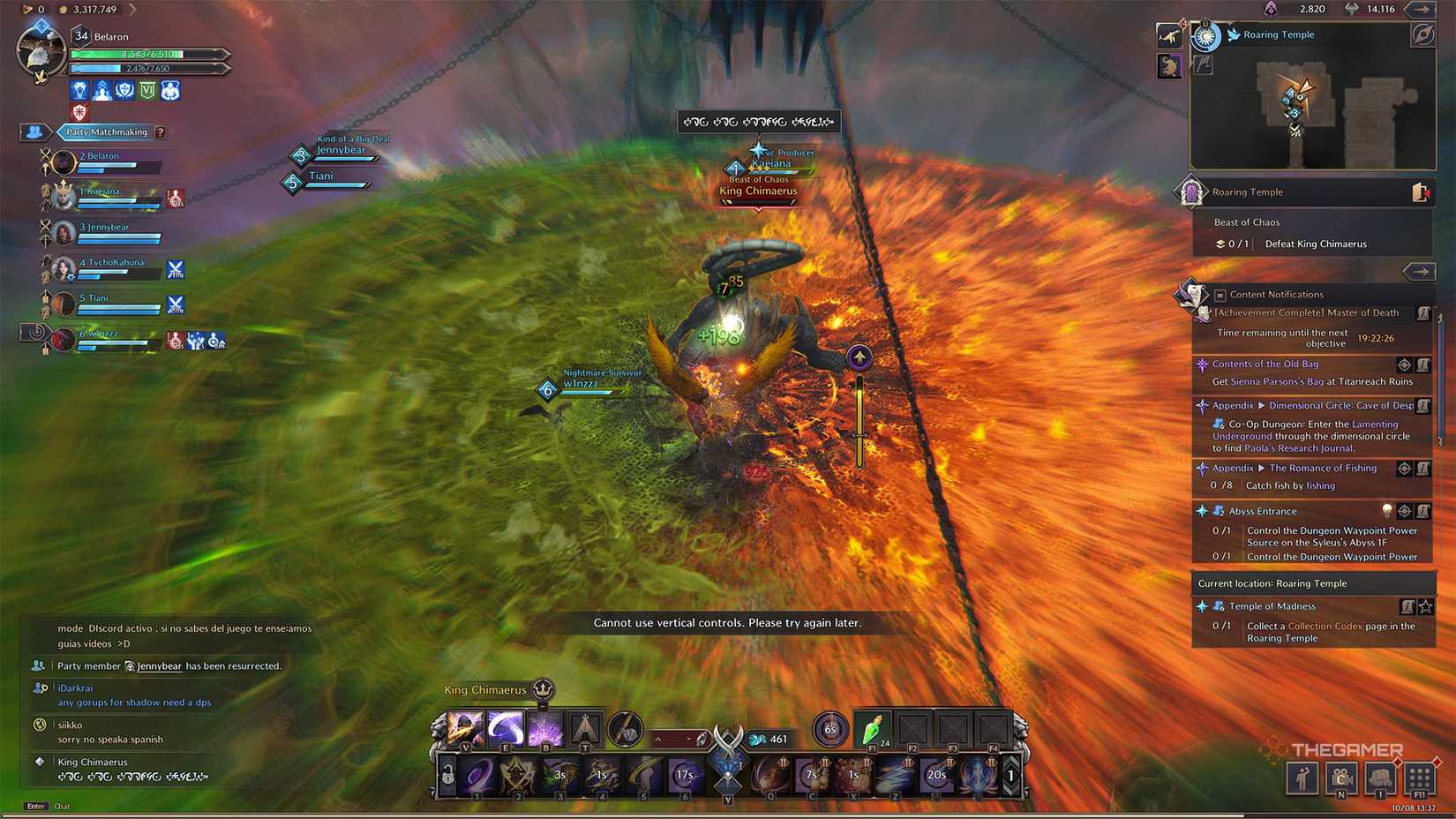 How To Beat King Chimaerus In The Roaring Temple Dungeon In Throne And ...