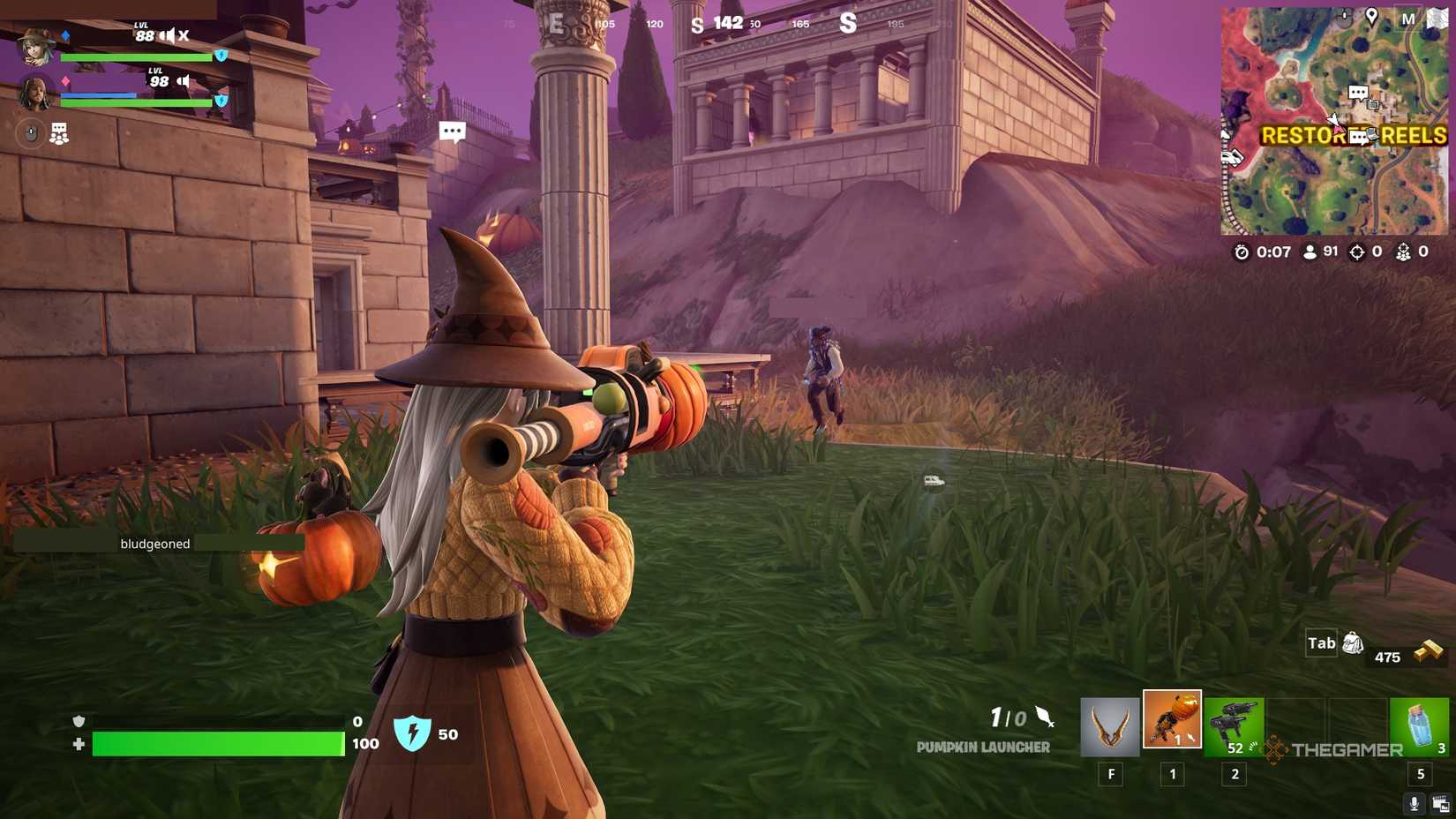 Where To Find A Pumpkin Launcher In Fortnite