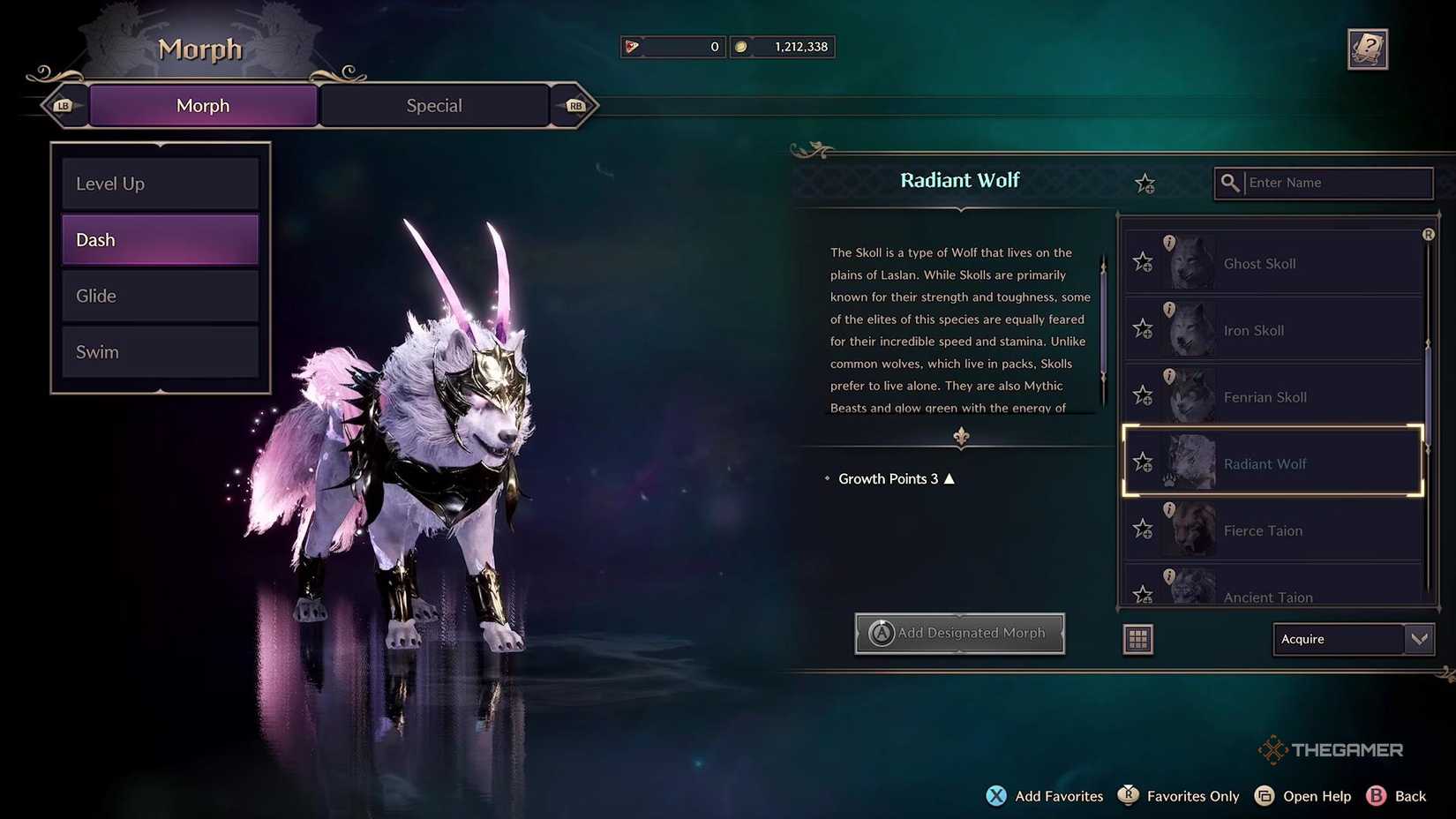 The Best Dash Morphs In Throne And Liberty