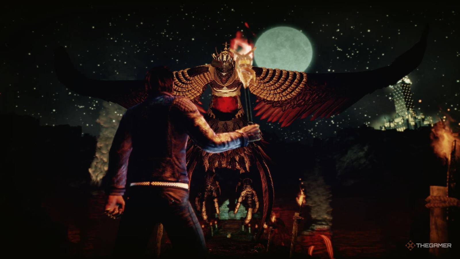 How To Defeat Elliot (Big Bird) In Shadows Of The Damned: Hella Remastered