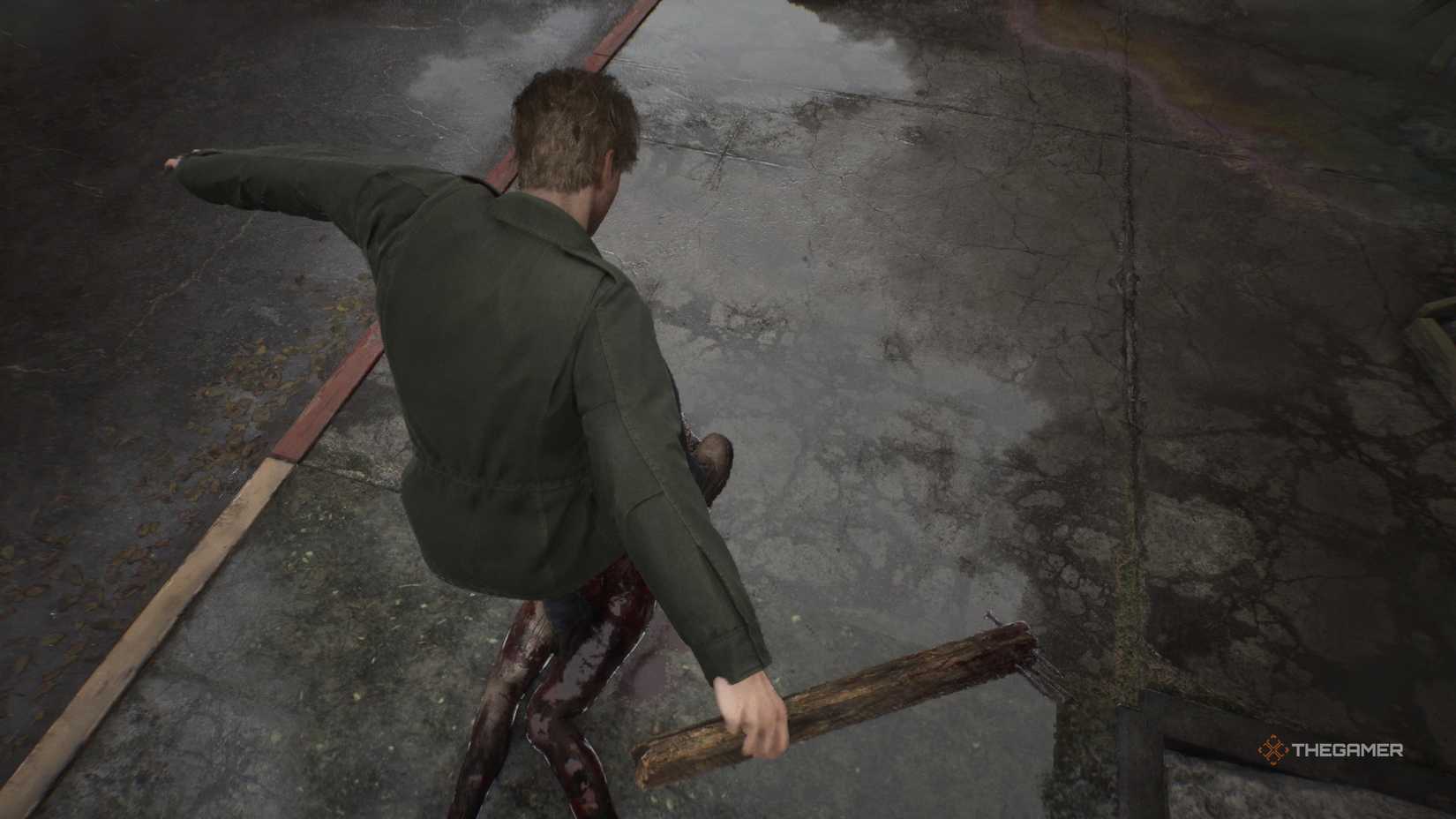 attack button silent hill 2