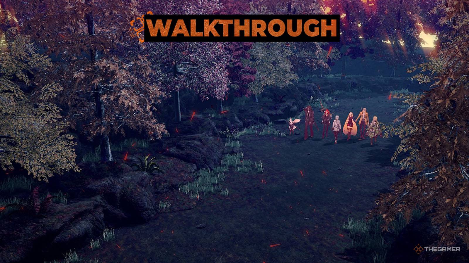 Enemies And Treasure Found In The Abandoned Path In Metaphor: ReFantazio