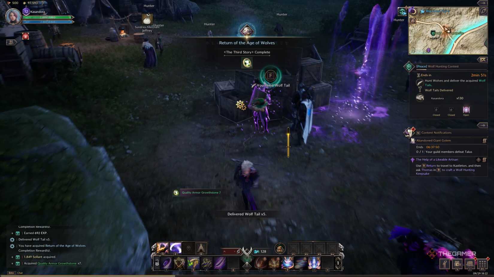 How To Complete Return Of The Age Of The Wolves In Throne And Liberty