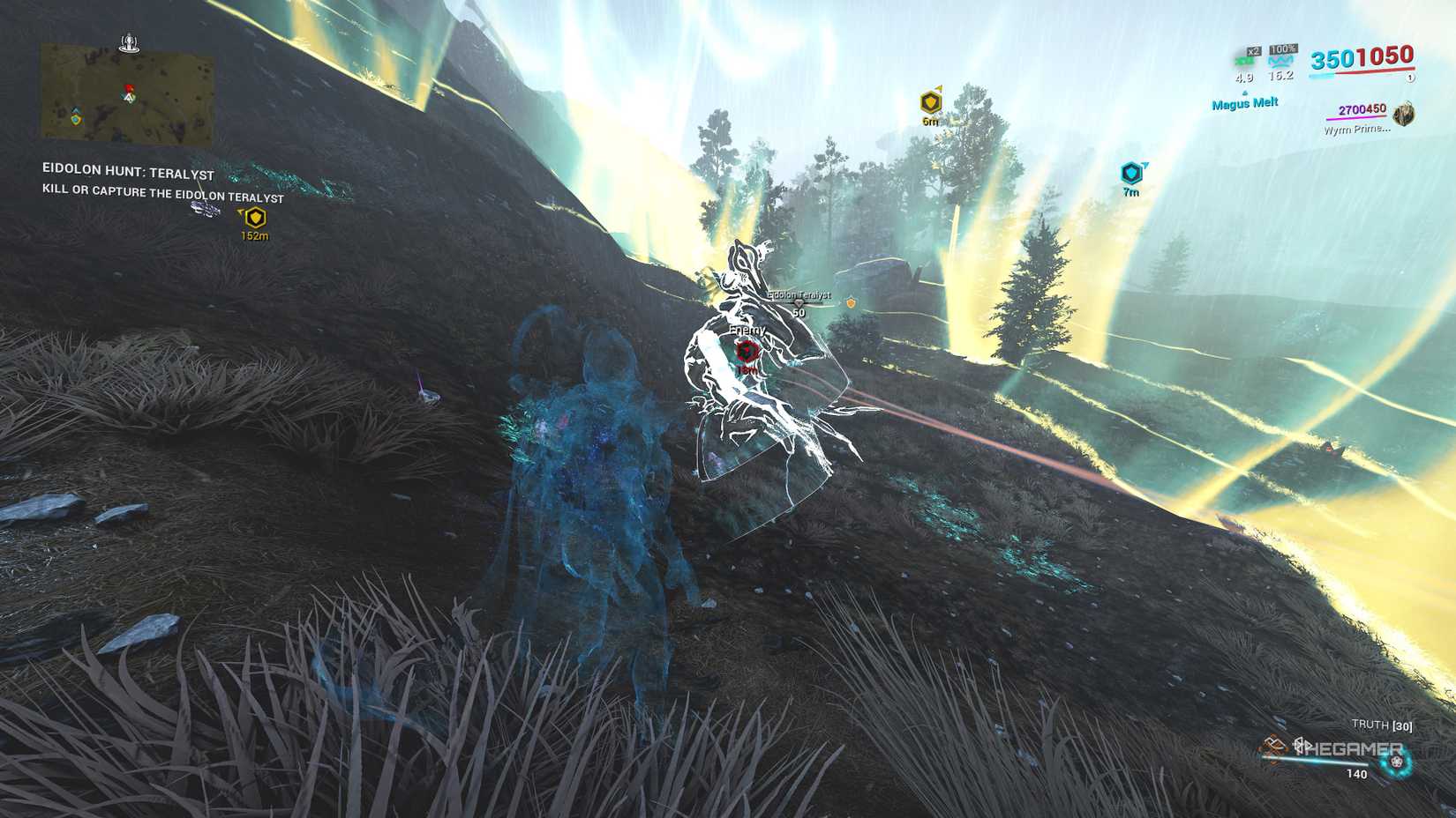 How To Get Brilliant Eidolon Shards In Warframe