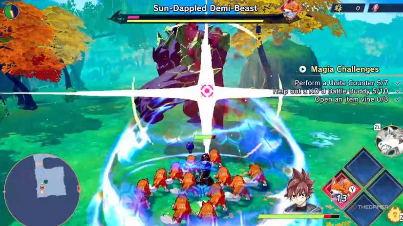 How To Beat Sun-Dappled Demi-Beast In Farmagia