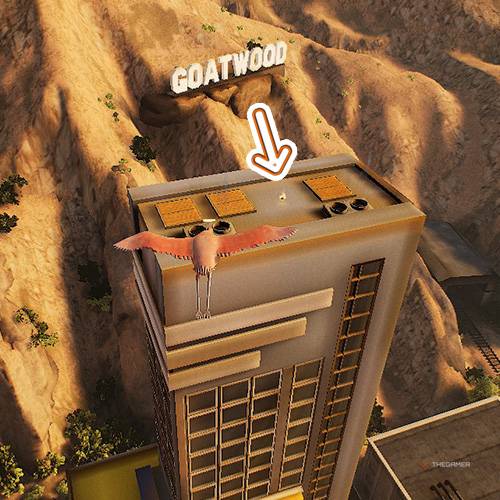 Where To Find All Trophies In The Payday Level In Goat Simulator