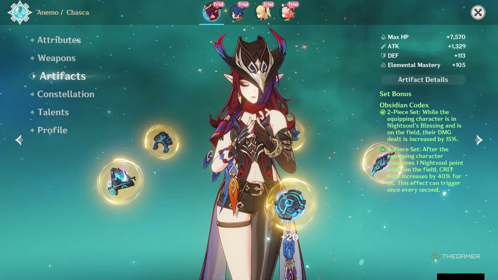 The Best Chasca Builds In Genshin Impact