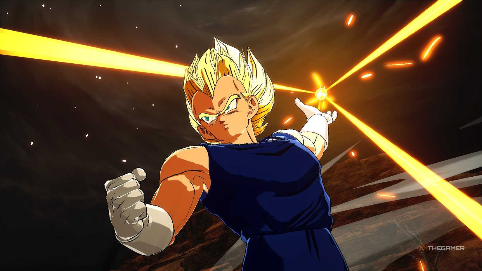 vegeta scouter sparking zero