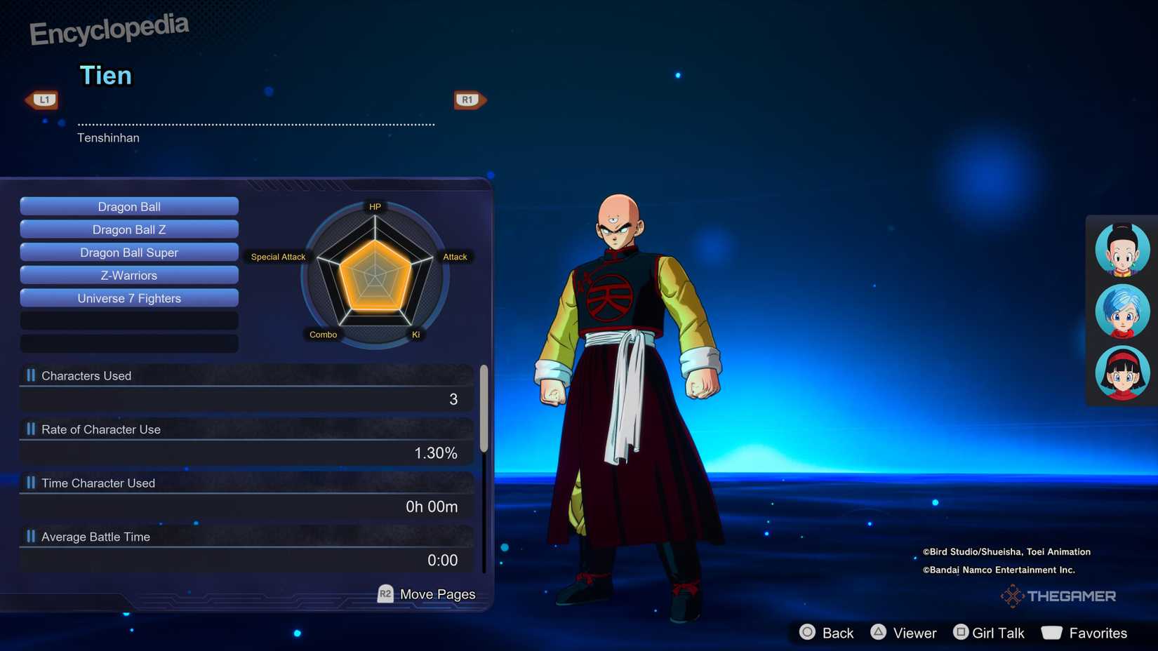 tiencha sparking zero