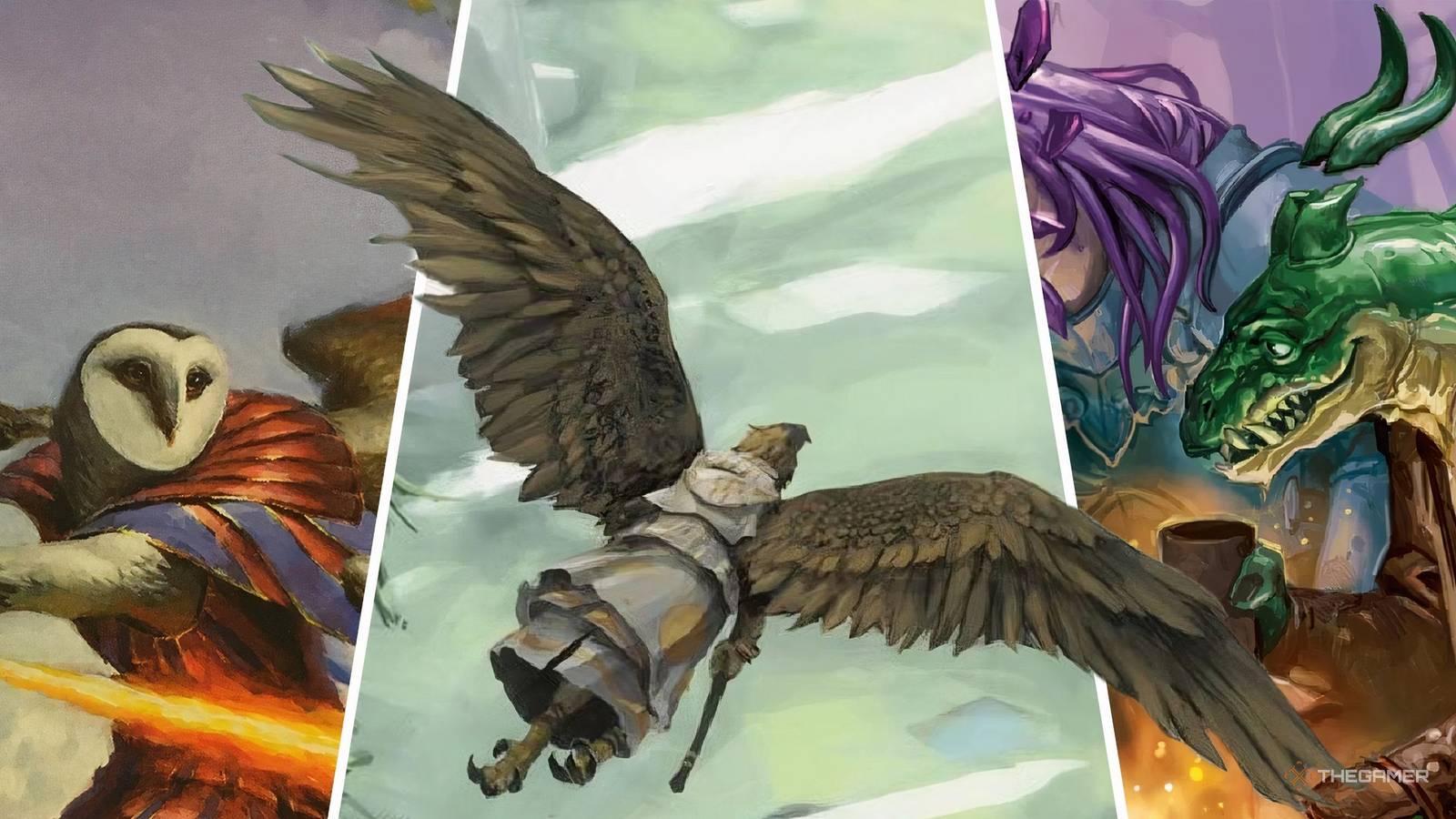 Playable Species That Can Fly In DND