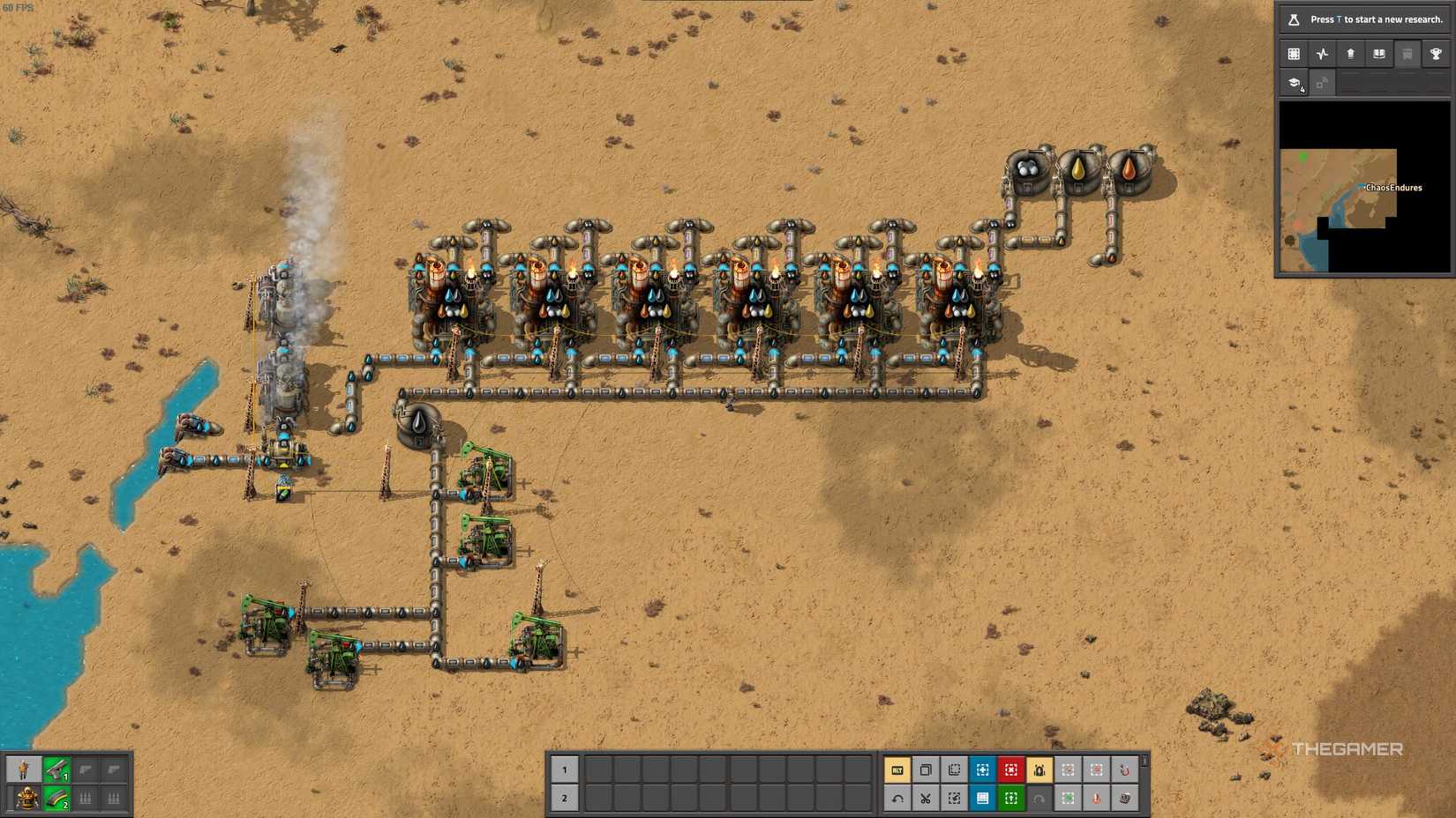 How To Build An Oil Refinery Setup In Factorio