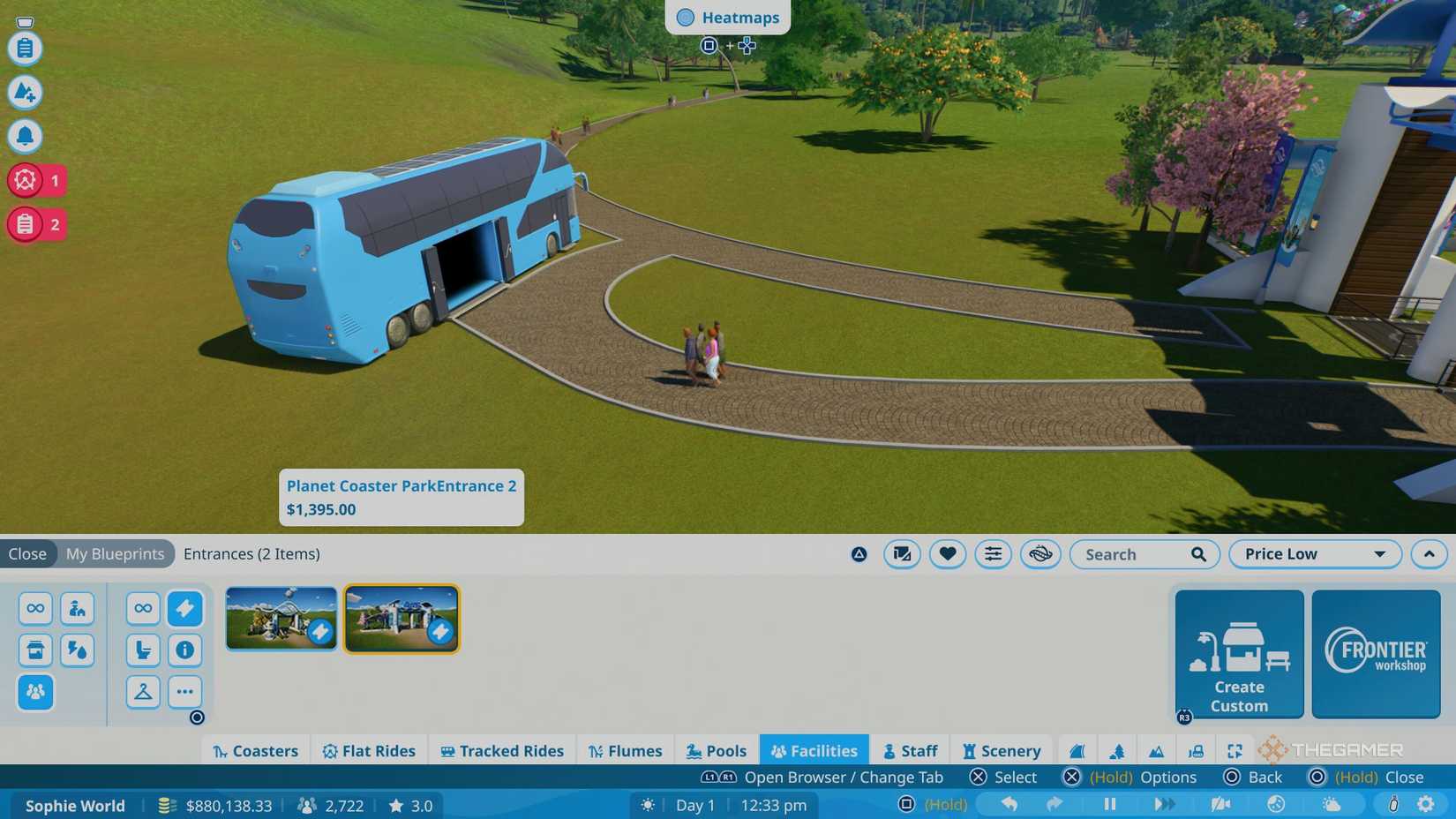 How To Build Additional Park Entrances In Planet Coaster 2