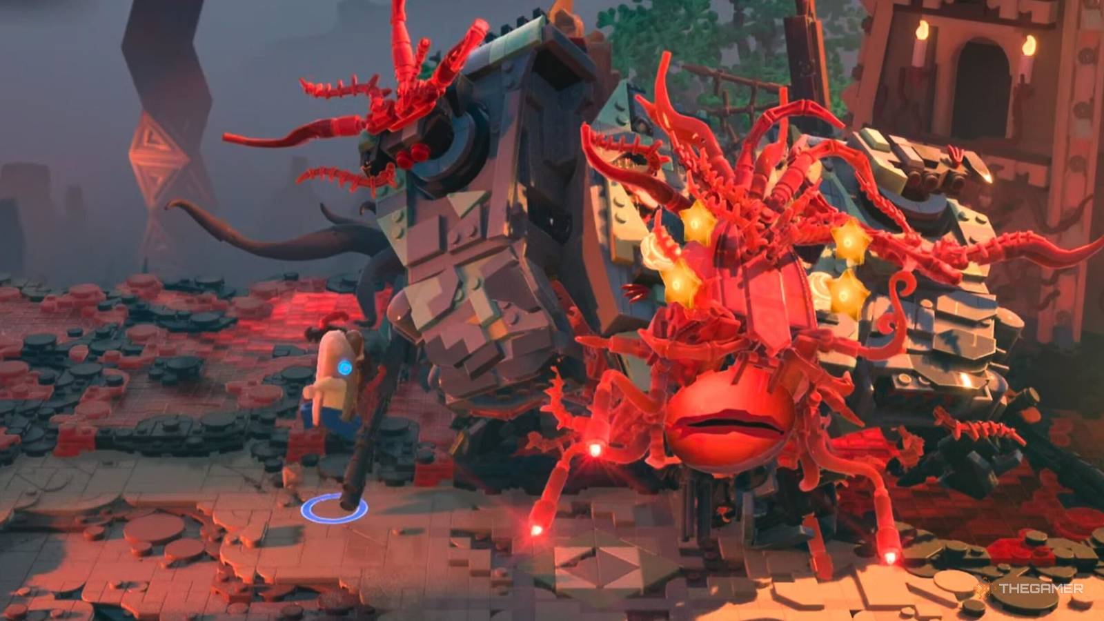 How To Beat The Ancient Goop Monster In Lego Horizon Adventures