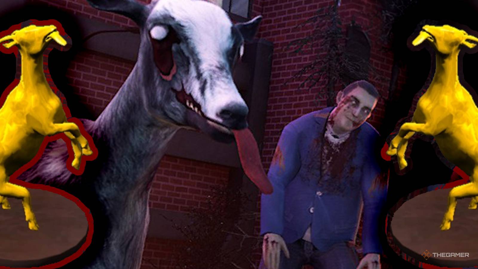 Where To Find All Trophies In The GoatZ Level In Goat Simulator