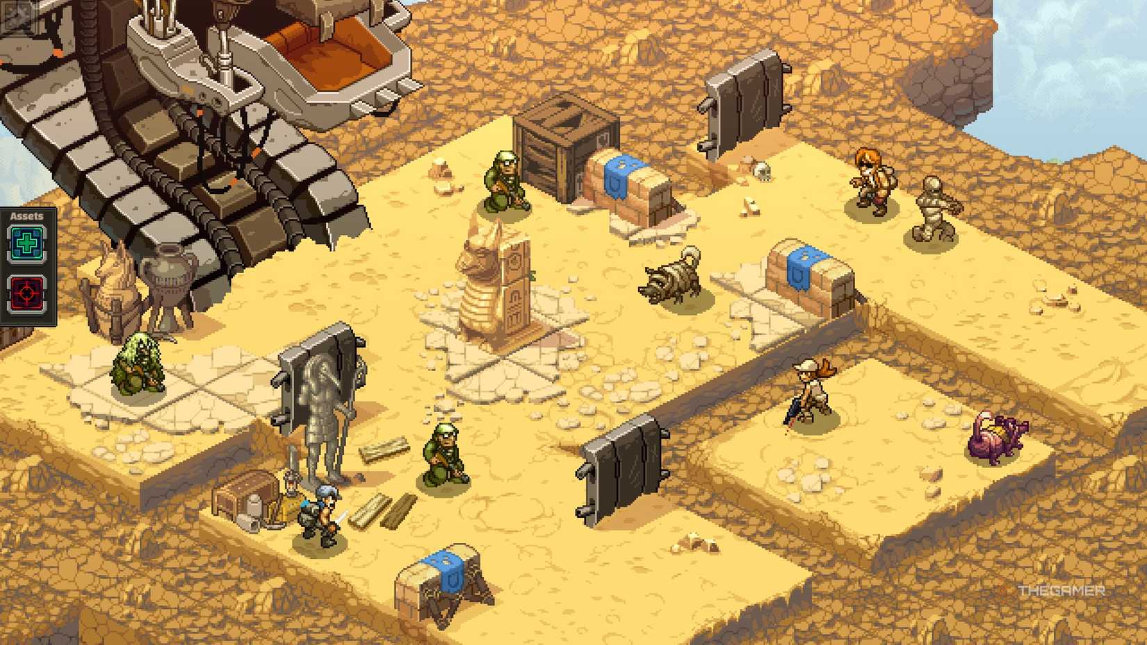 How To Defeat Aeshi Nero In Metal Slug Tactics