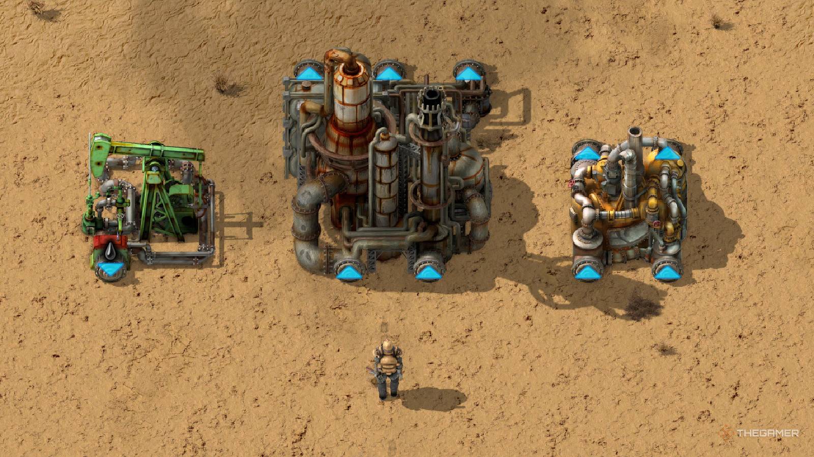 How To Build An Oil Refinery Setup In Factorio