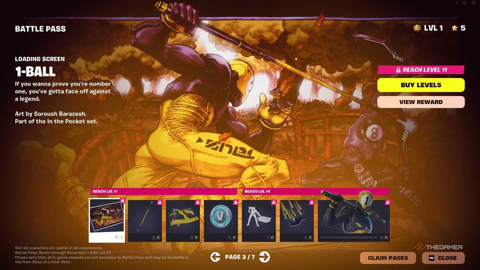 Every Battle Pass Item In Fortnite: Chapter 2 Remix