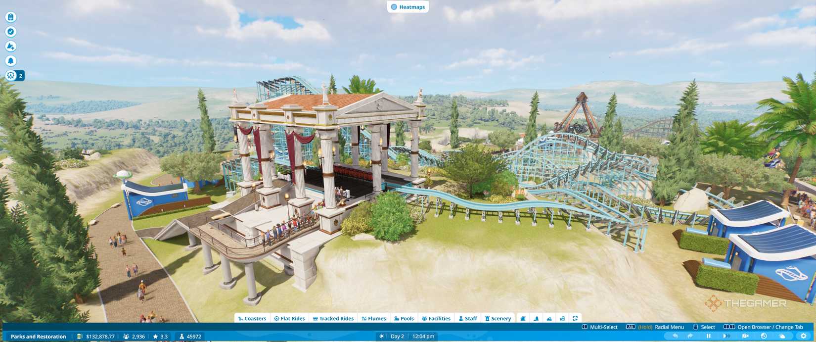 Everything You Can Adjust In Planet Coaster 2's Sandbox