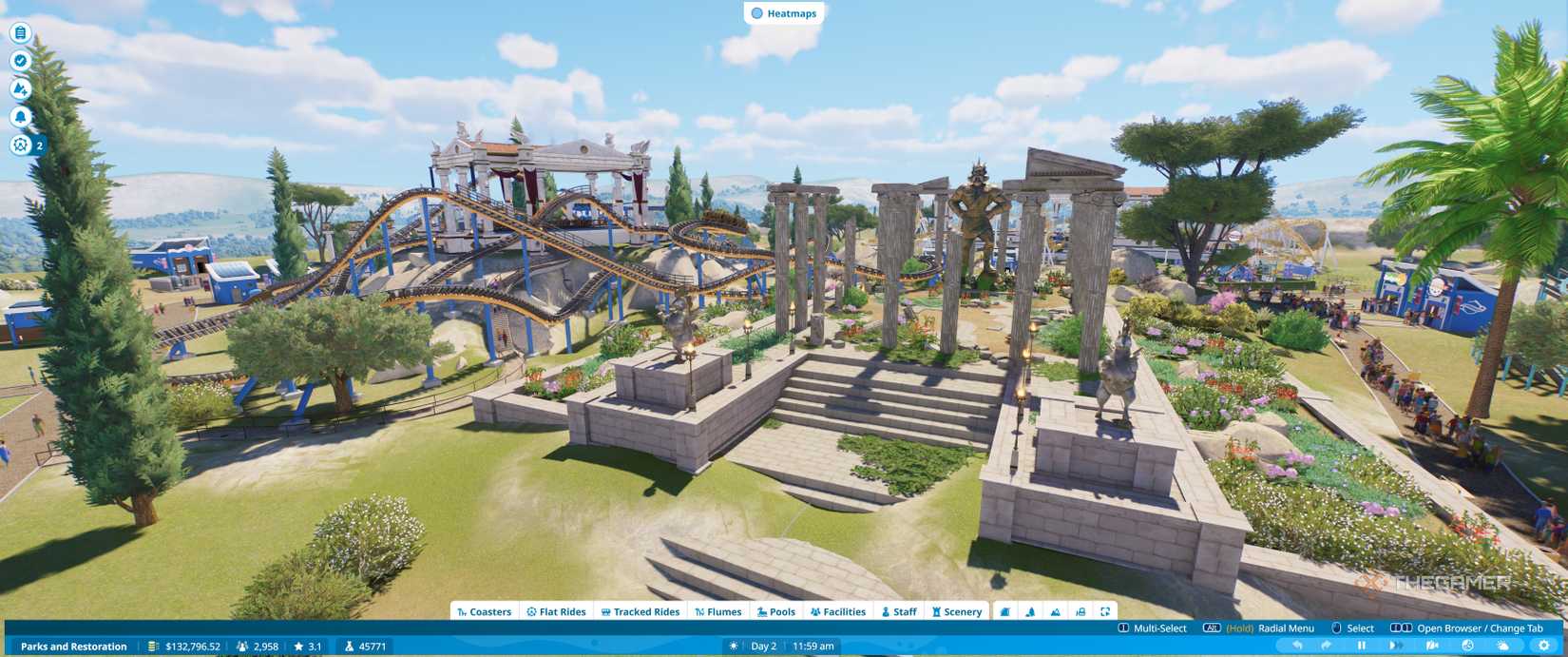 Everything You Can Adjust In Planet Coaster 2's Sandbox