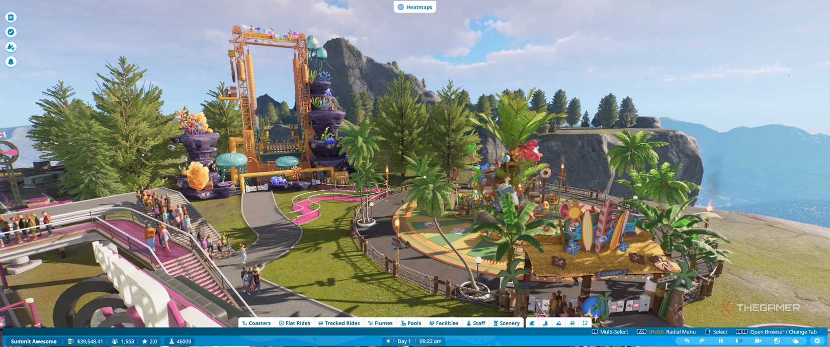 Everything You Can Adjust In Planet Coaster 2's Sandbox