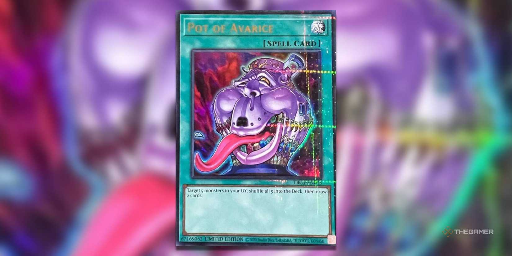 The Most Valuable Pot Of Greed Cards In Yu-Gi-Oh!