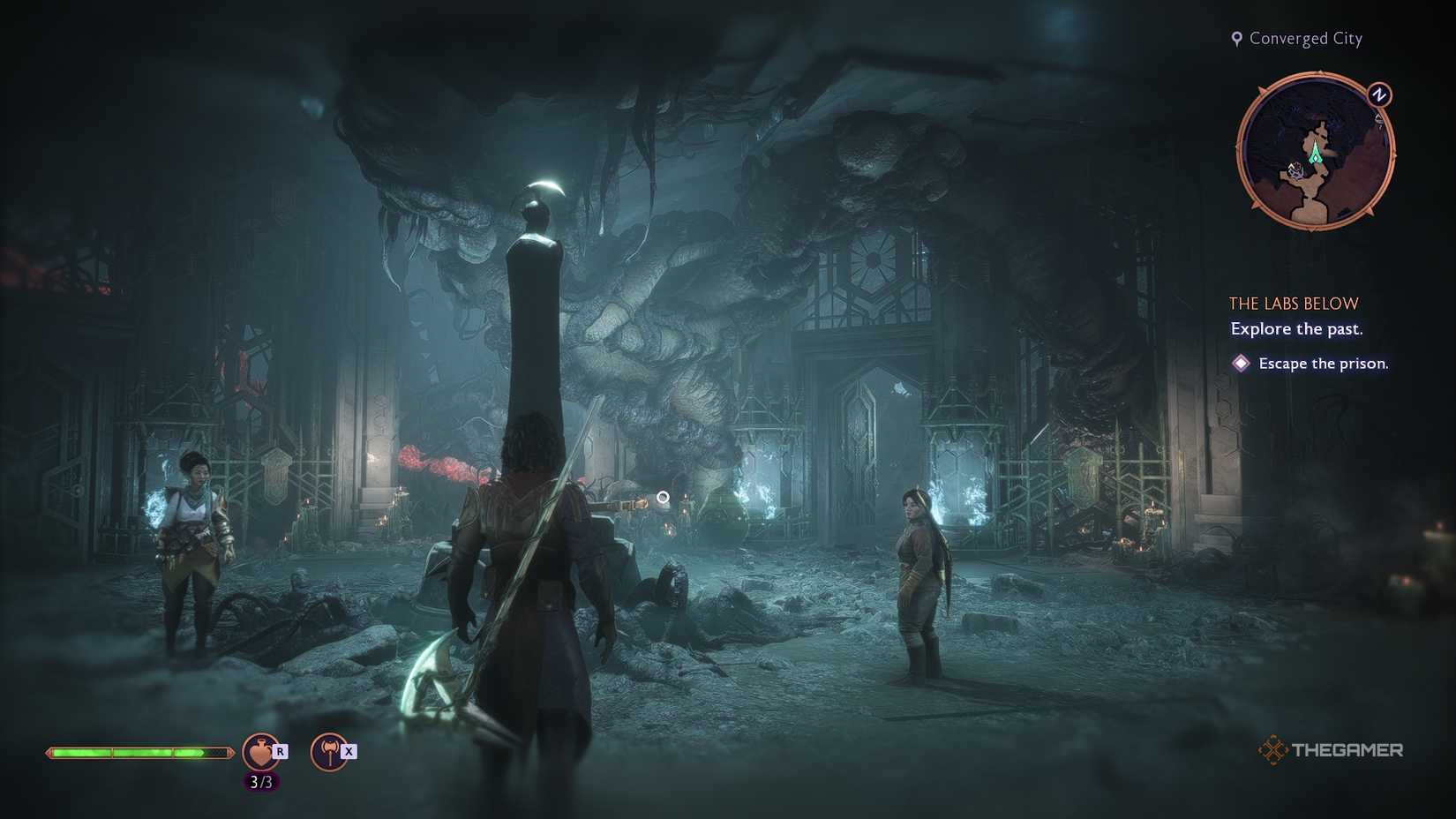 How To Remove The Blight Cysts In The Labs Below Quest In Dragon Age ...