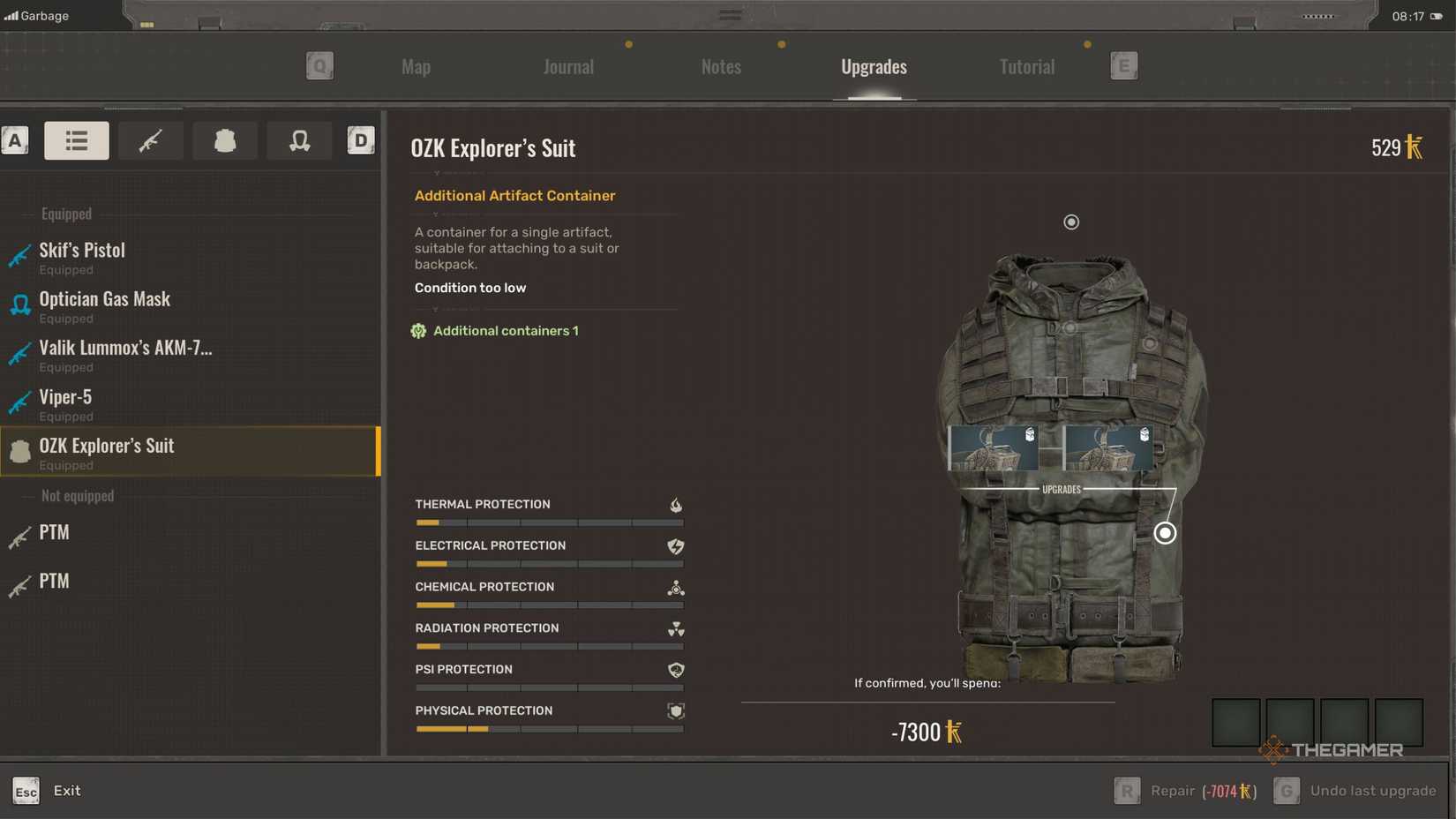 How To Repair Broken Weapons In Stalker 2: Heart Of Chornobyl