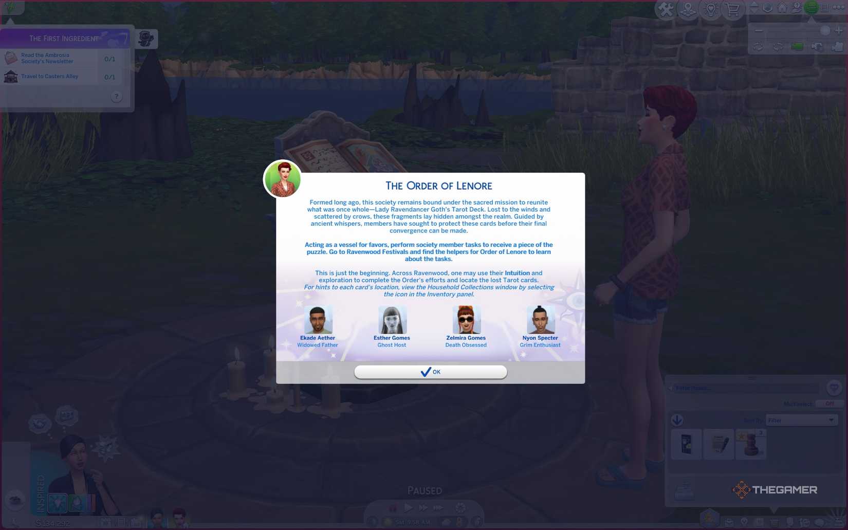 How To Collect The Custom Tarot Deck In The Sims 4: Life & Death
