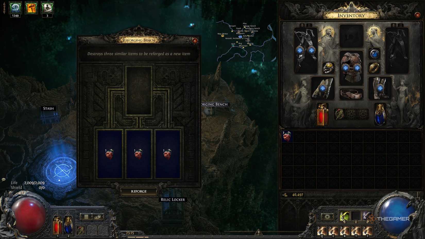 How To Reroll Items And Gear In Path Of Exile 2 Using The Reforging Bench