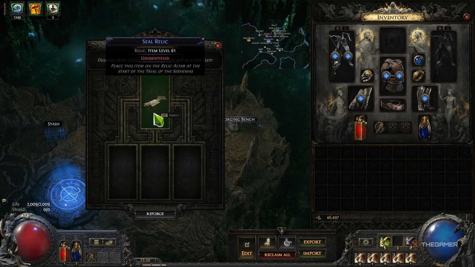 How To Reroll Items And Gear In Path Of Exile 2 Using The Reforging Bench