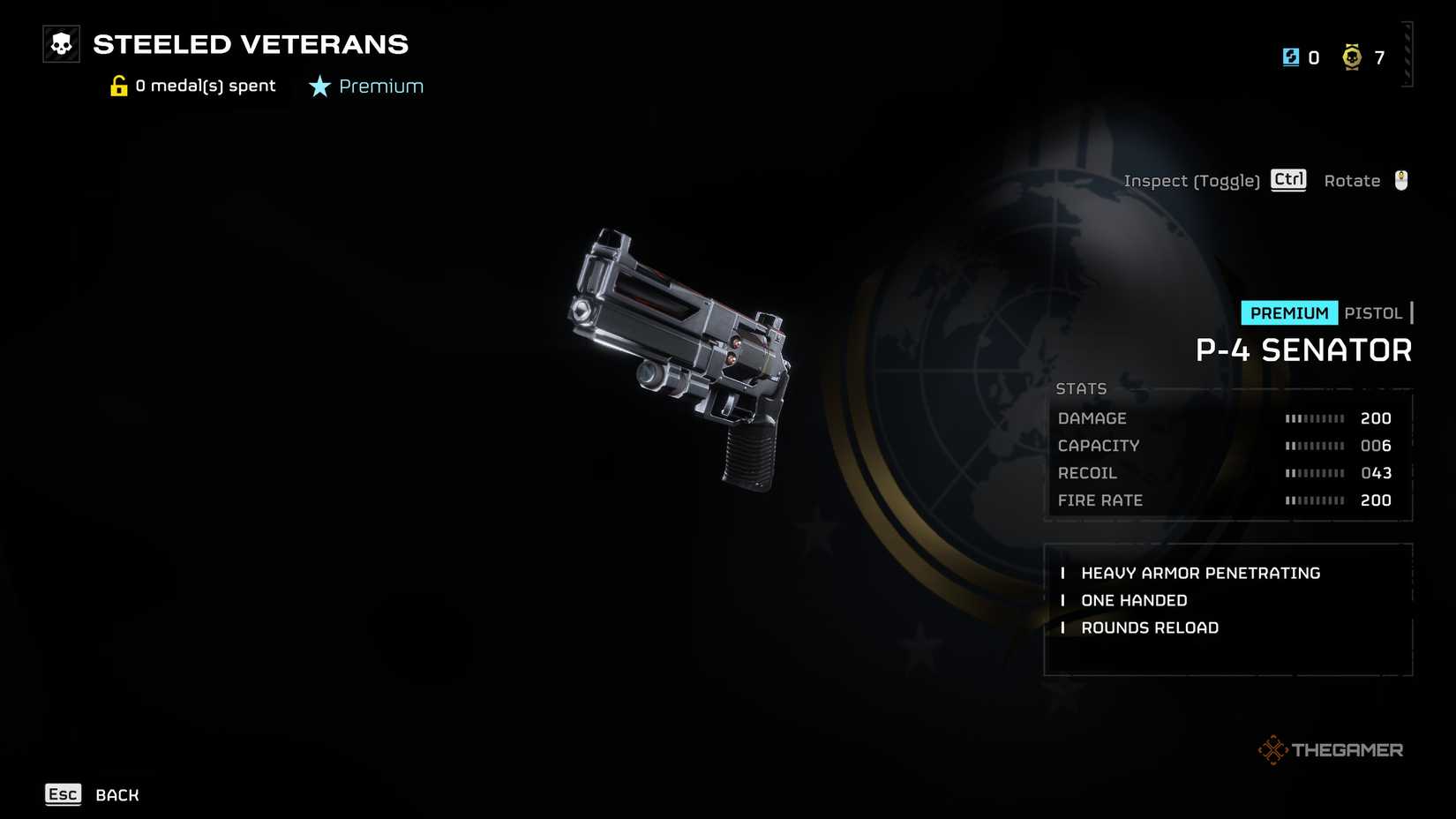 How To Spin The P-4 Senator Revolver In Helldivers 2