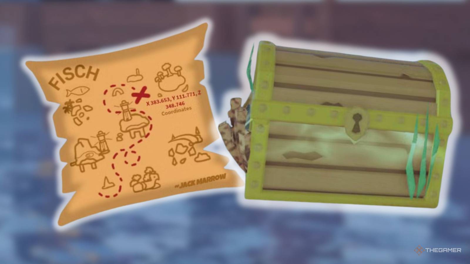 How To Use The Treasure Map In Roblox: Fisch