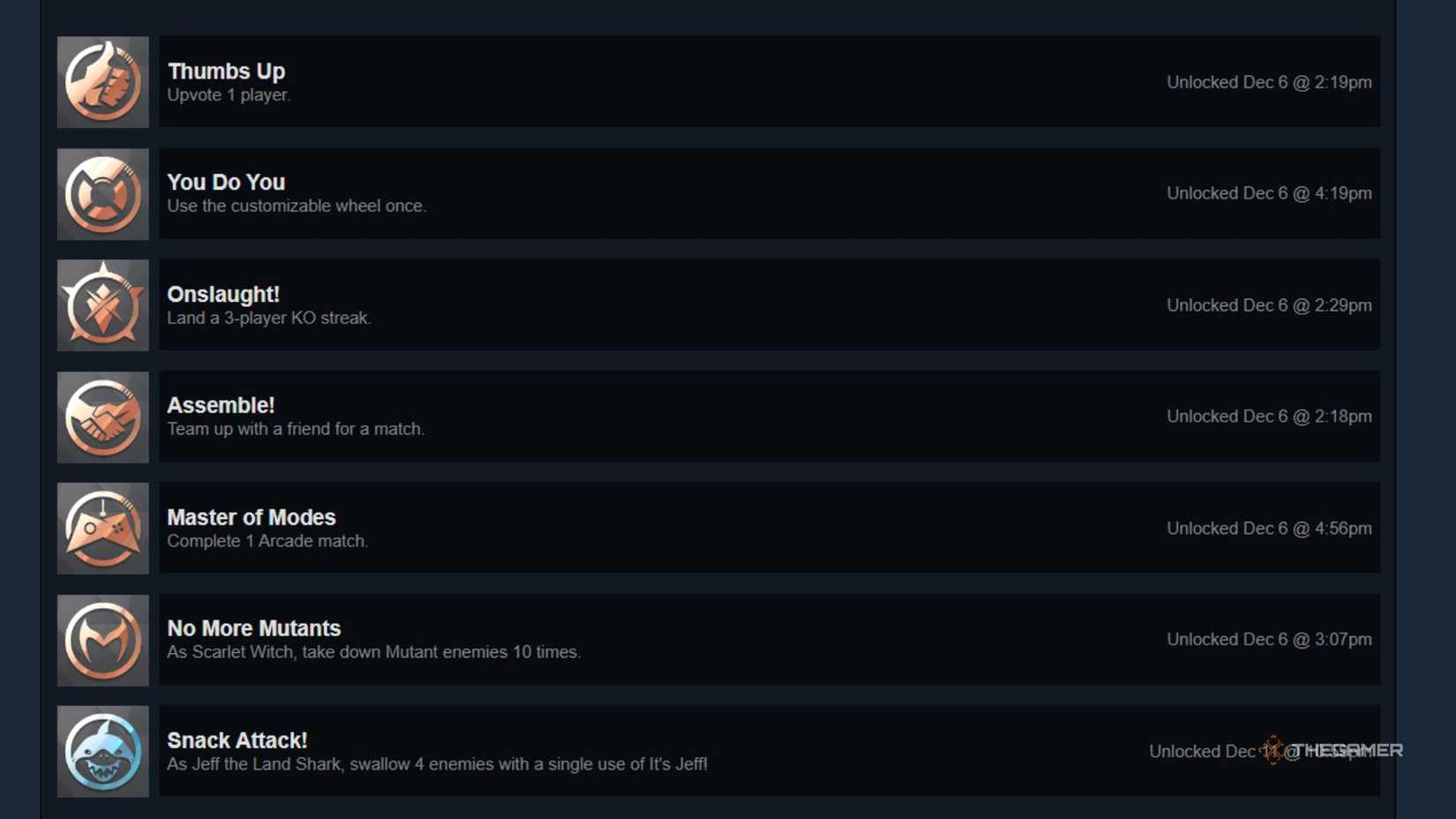 All Achievements/Trophies And How To Complete Them In Marvel Rivals