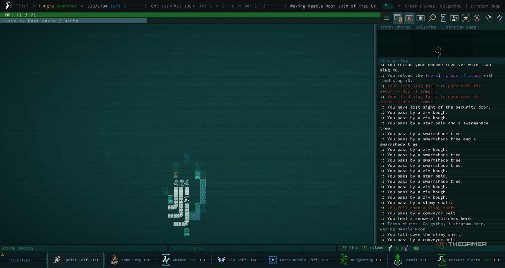 How To Find The Waydroid In Golgotha In Caves Of Qud