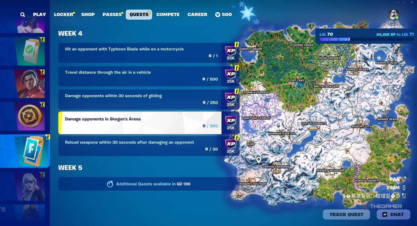 How To Complete The Weekly Quests In Fortnite: Chapter 6, Season 1